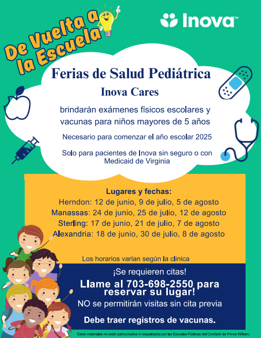 Back to School Physicals and Immunizations - Covington-Harper ...